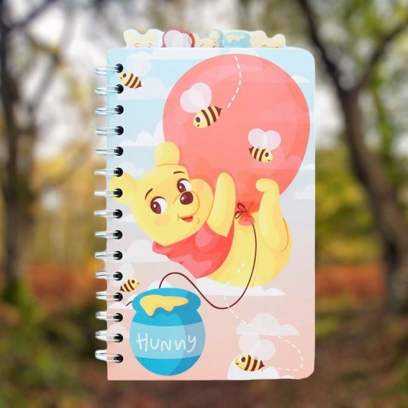 Disney | Office | Disney 0 Winnie The Pooh Balloons Bees Tab Journal ...